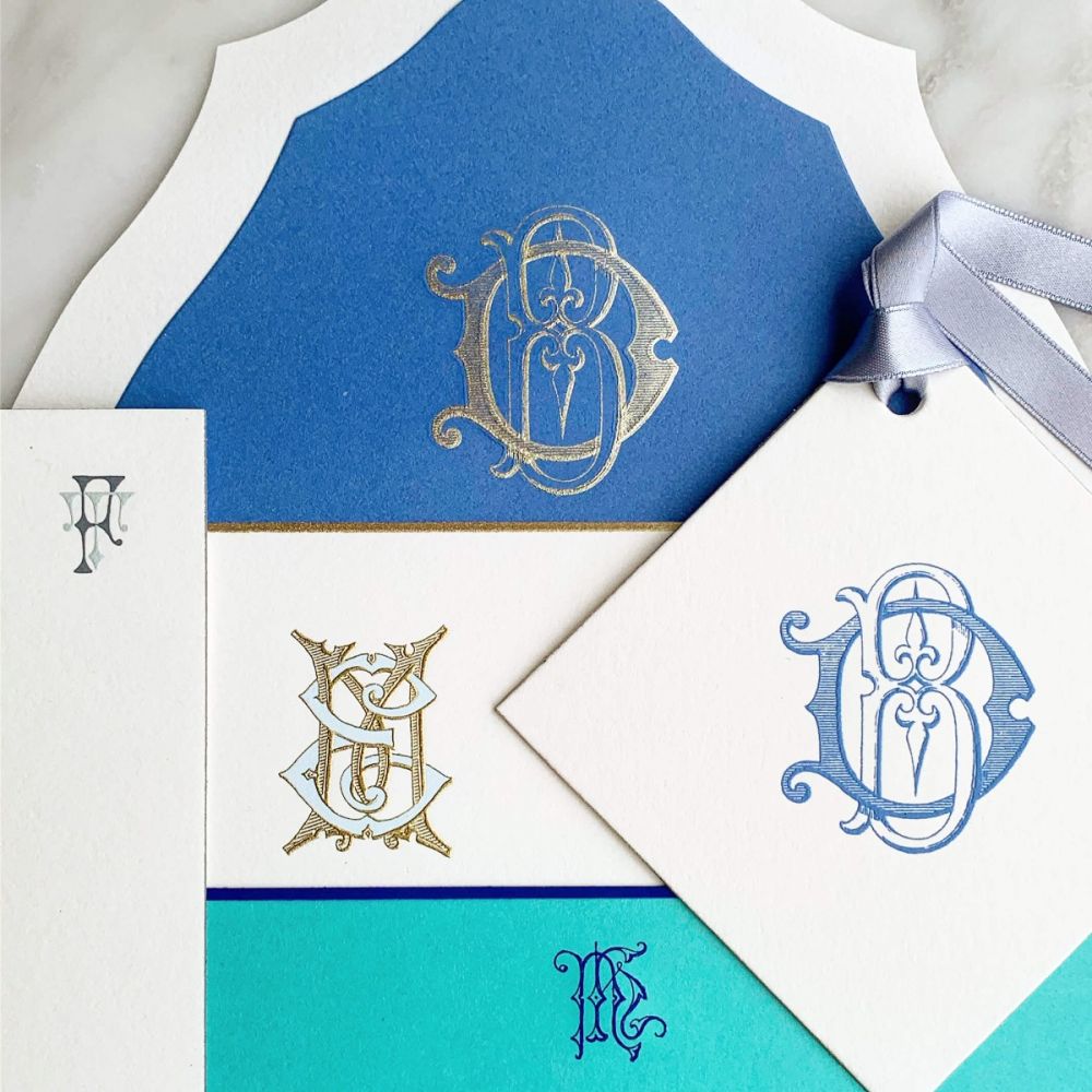 Hand-Drawn Monogram Style