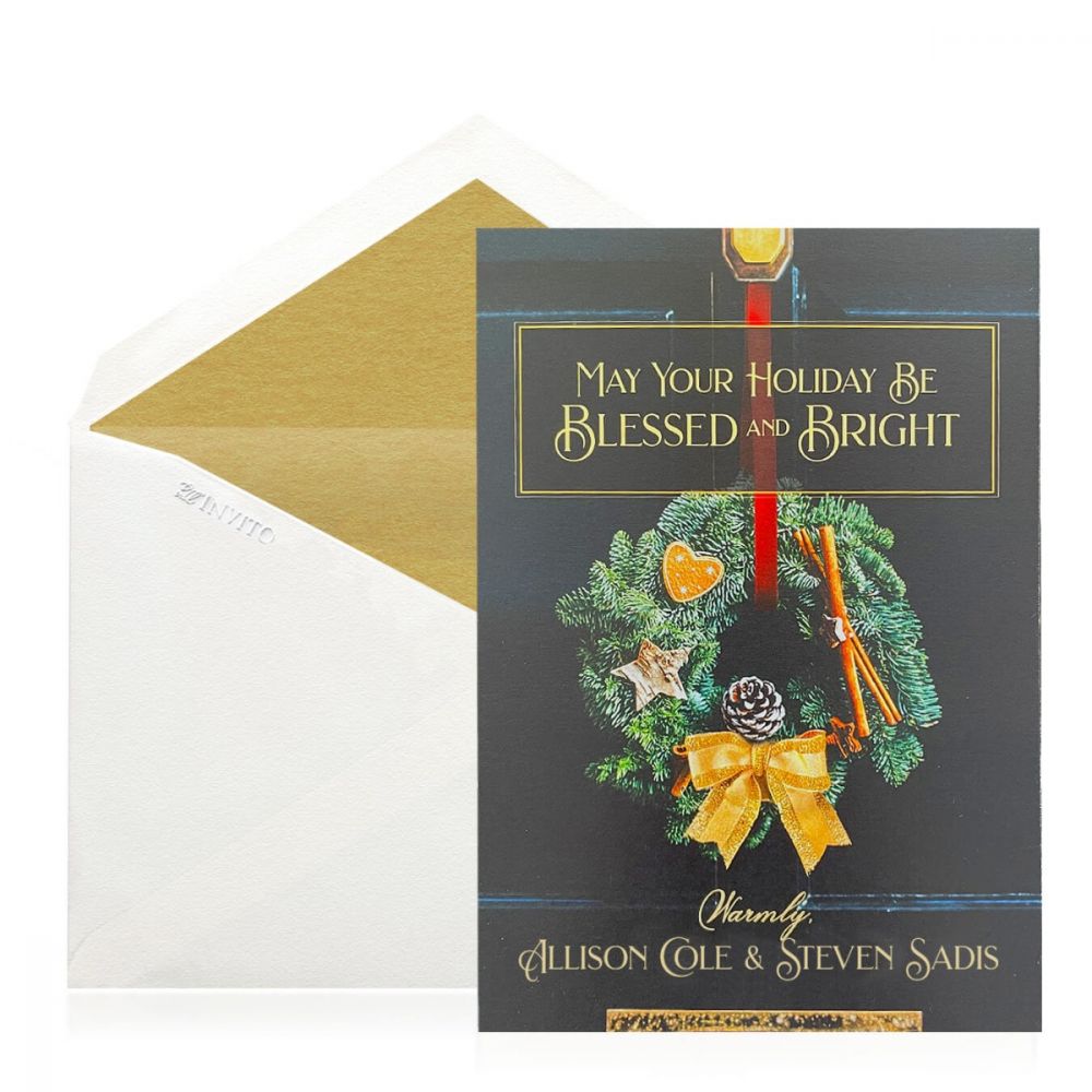 Blessed Bright Holiday Cards | Bell'INVITO Stationery